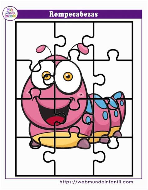 Rompecabezas Para Niños Para Imprimir Puzzles