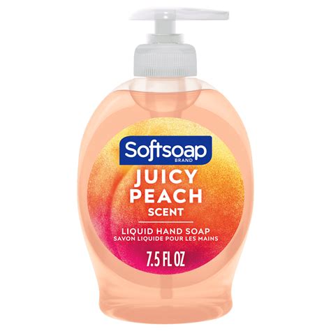 Softsoap Hand Wash Liquid Hand Soap Juicy Peach 7 5 Oz Pump Itfresh
