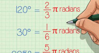 How To Convert Radians To Degrees Steps With Pictures