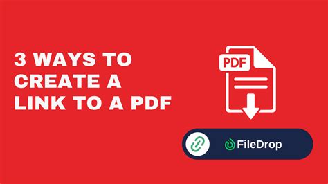 3 Ways To Create A Link To A PDF FileDrop 3 Ways To Create A Link To A PDF FileDrop