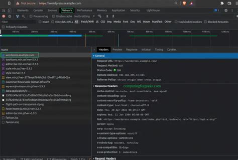 Configure Security Headers In Nginx Apache Server Computingforgeeks