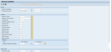 S AHR SAP Tcode Planned Activities For Personnel Off