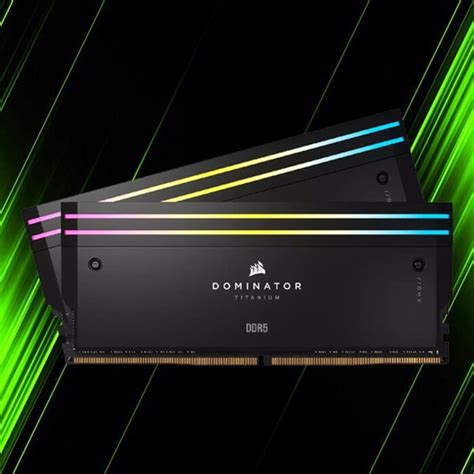 قیمت و خرید رم کورسیر Dominator Titanium Black Rgb 48gb 24gbx2 7200mhz