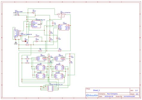 Power Board EasyEDA Open Source Hardware Lab