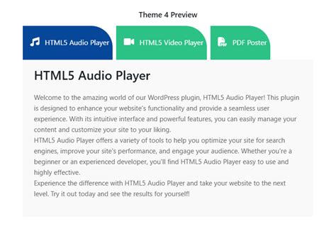 Tabbed Contents Block Display Content In Tabbed Layout Wordpress
