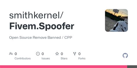 Github Smithkernel Fivem Spoofer Open Source Remove Banned Cpp