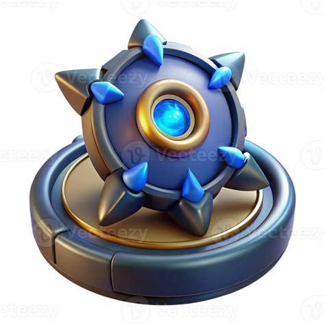 Impressive Artistic 3d Render Sci Fi Orb Futuristic Icon Exclusive