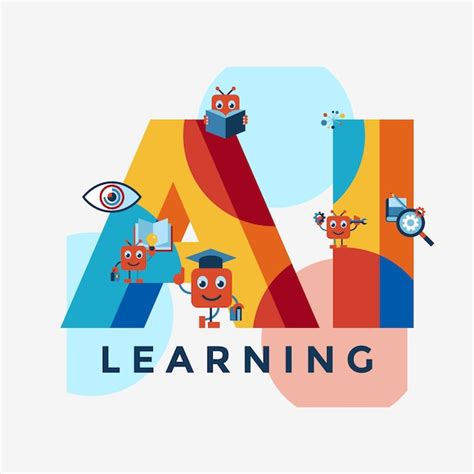 Premium Vector Artificial Intelligence Self Learning Icons Collection