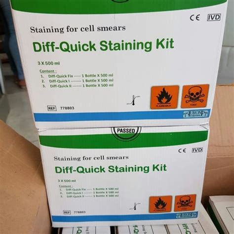 Jual Diff Quick Staining Kit 500 Ml Kota Malang Ophin Alat Lab Alkes Tokopedia