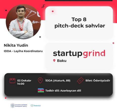 Nikita Yudin On Linkedin I Will Be Glad To Act As A Speaker At The Startup Grind Baku Hub Event I…