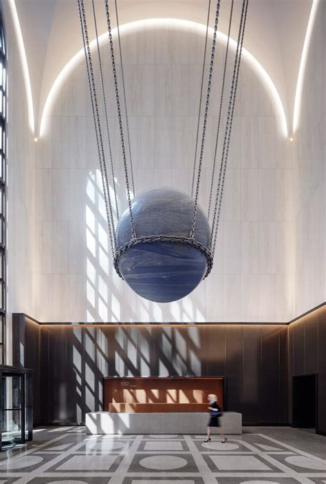 Gensler Unveils Redesigned Lobby In Philip Johnsons Atandt Building