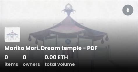 Mariko Mori Dream Temple Pdf Collection Opensea