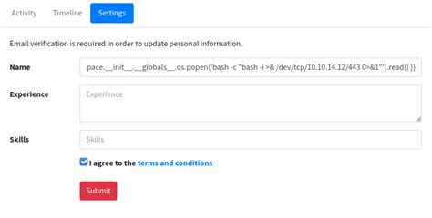 Server Side Template Injection Ssti Example 3