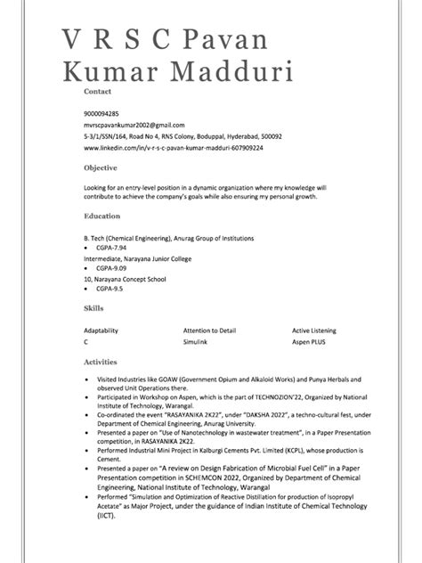 Pavan Kumar Pdf