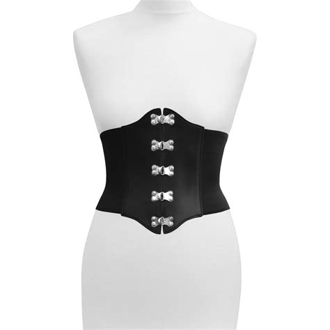 6 Inch Wide Elastic Waspie Corset Waist Belt