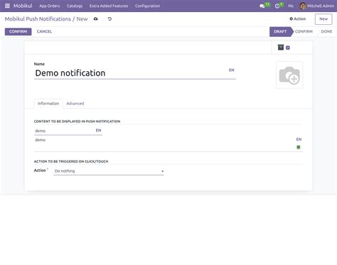 User Guide Of Odoo Mobile App For Android And Ios
