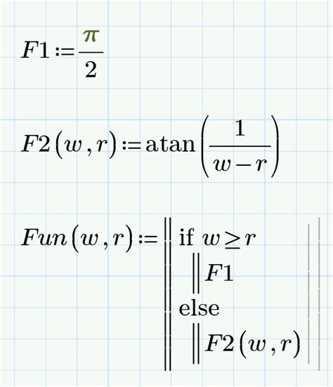 Solved Mathcad Ignore Evaluation In False If Statements Ptc Community