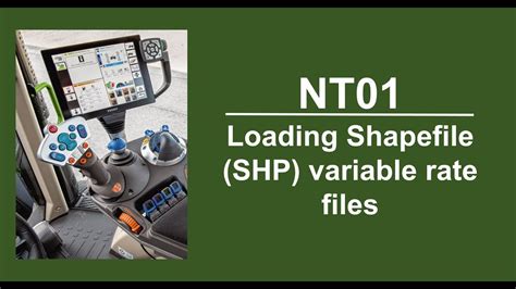 Nt01 Loading Shapefile Variable Rate Maps Youtube
