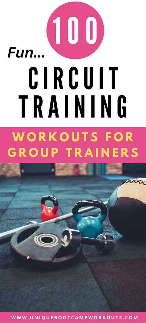 Circuit Training Ideas For Instructors And Circuit Training Exercises Circuit Training