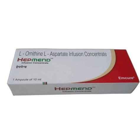Injection Hepmend 5ml Inj 1 Ampoule Of 10 Ml Prescription At Rs 120 Box In Mathura