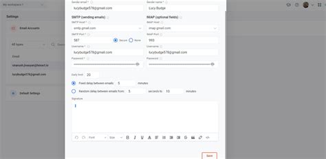 How To Set Up Your SMTP And IMAP Email Hexospark