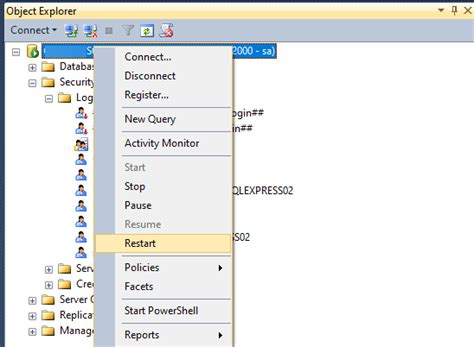 Sql Server Login Failed For User Sa Uyarısı çözümü