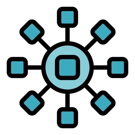 Network Hub Connecting Multiple Devices With Secure Data Transfer 50139332 Vector Art At Vecteezy