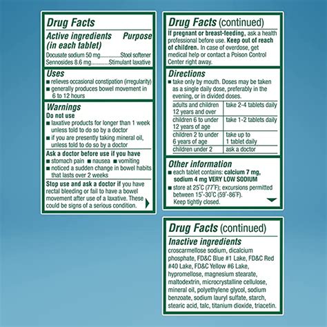 Colace 2 In 1 Stool Softener Stimulant Laxative Tablets 60 Ct