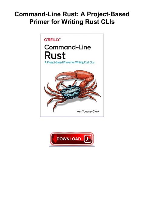 pdf download command line rust a project based primer for writing rust cli