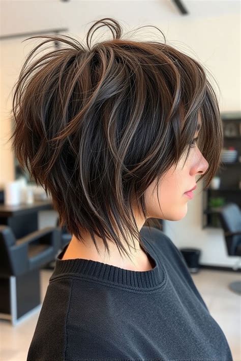 20 Messy Pixie Hairstyles For A Carefree Look Layered Shaggy Pixie