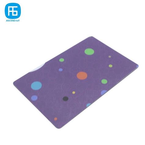 China Customized NFC Proximity Card Suppliers Factory Free Sample ASCEND IOT
