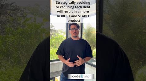 Codebranch On Linkedin Tech Debt Part Iv Shorts Codebranch