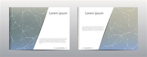 사각형 브로셔 템플릿 레이아웃 커버 연례 보고서 잡지 분자 배경 A4 크기에 벡터 일러스트 레이 션 0명에 대한 스톡 벡터 아트 및 기타 이미지 Istock