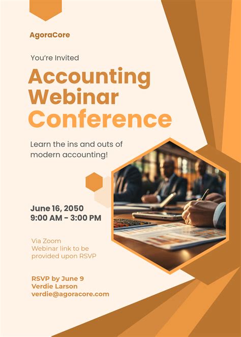 Free Webinar Invitation Templates Editable And Printable