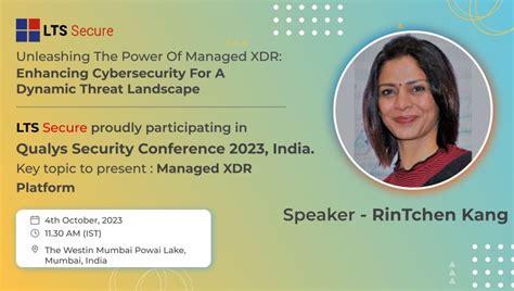Lts Secure On Linkedin Lts Secure Proudly Presenting At Qualys Security Conference 2023 India
