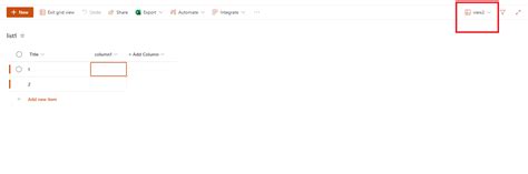 How To Set Edit In Grid View As Default When You Open A Sharepoint Page Microsoft Qanda