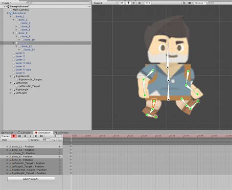 How To Animate A 2d Character In Unity Game Projects Gamedev Academy