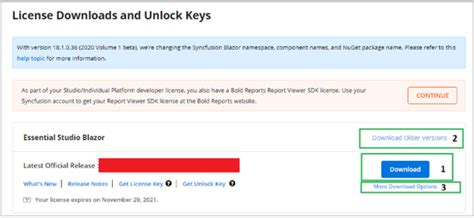 Downloading Syncfusion Blazor Mac Installer Syncfusion