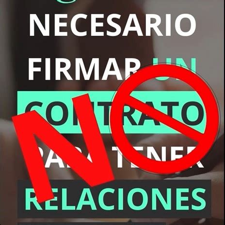 Es necesario firmar un contrato para mantener relaciones sexuales en España Fad