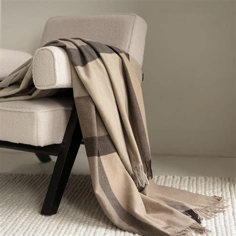 Coco 100 Lambswool Blanket Woolmark Certified Soft Wool Throw