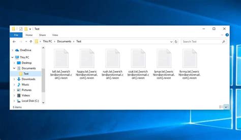 Remove Revon Virus Decrypt Werichbin Revon Files
