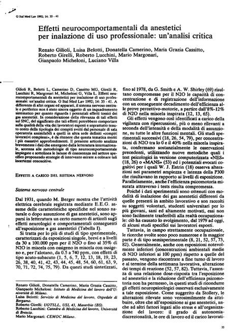 Pdf Neurobehavioral Effects Of Inhalation Anesthetics Used Occupationally A Critical Analysis