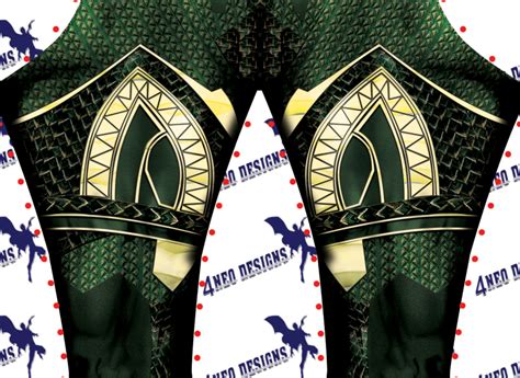 Aquaman JL V No Gold Trim Except On Leg NEO Designs