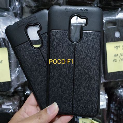 Jual Casing Auto Focus Leather Xiaomi Poco F1 SoftCase Casing Kulit Shopee Indonesia