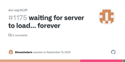 Waiting For Server To Load Forever · Issue 1175 · Alvr Orgalvr