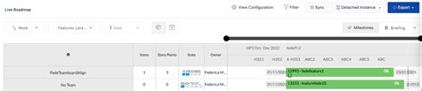 White Features Appearing On Jira Align Roadmap Jira Align Atlassian Support
