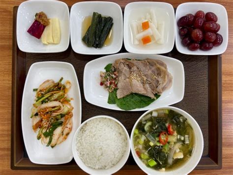 8월 19일 항암식단 중식 주간식단표 강남푸른숲한방병원