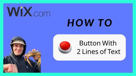 Wix Com Buttons With Two Or More Lines Of Text Works On Mobile Youtube