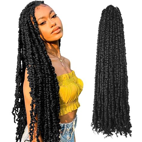 Passion Twist Hair 30 Inch 7 Packs Pre Twisted Long Passion