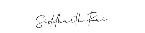 75 Siddharth Rai Name Signature Style Ideas Wonderful E Signature
